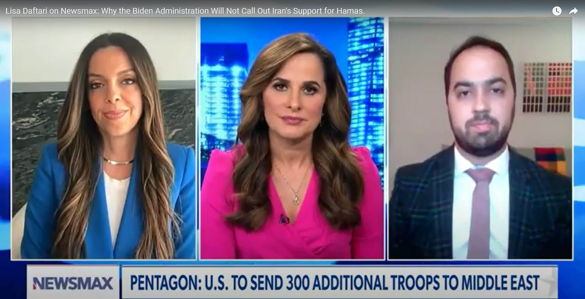 Lisa Daftari on Newsmax: Why the Biden Administration Will Not Call Out ...